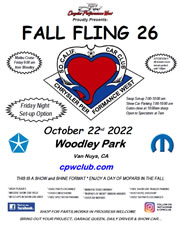 Chrysler Performance West - Mopar Spring Fling & Fall Fling